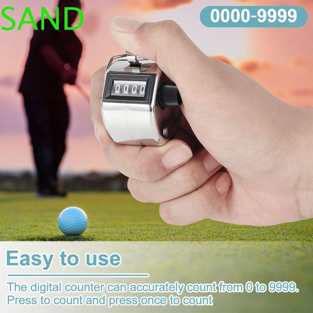 SAND Tally Counter Mini Hour Meter Timer Mechanical Golf Measurement ...