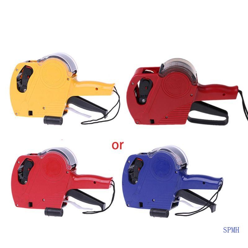 SUP MX-5500 8 Digits Price Tag Labeler Labeller Label Paper + 2 Ink ...