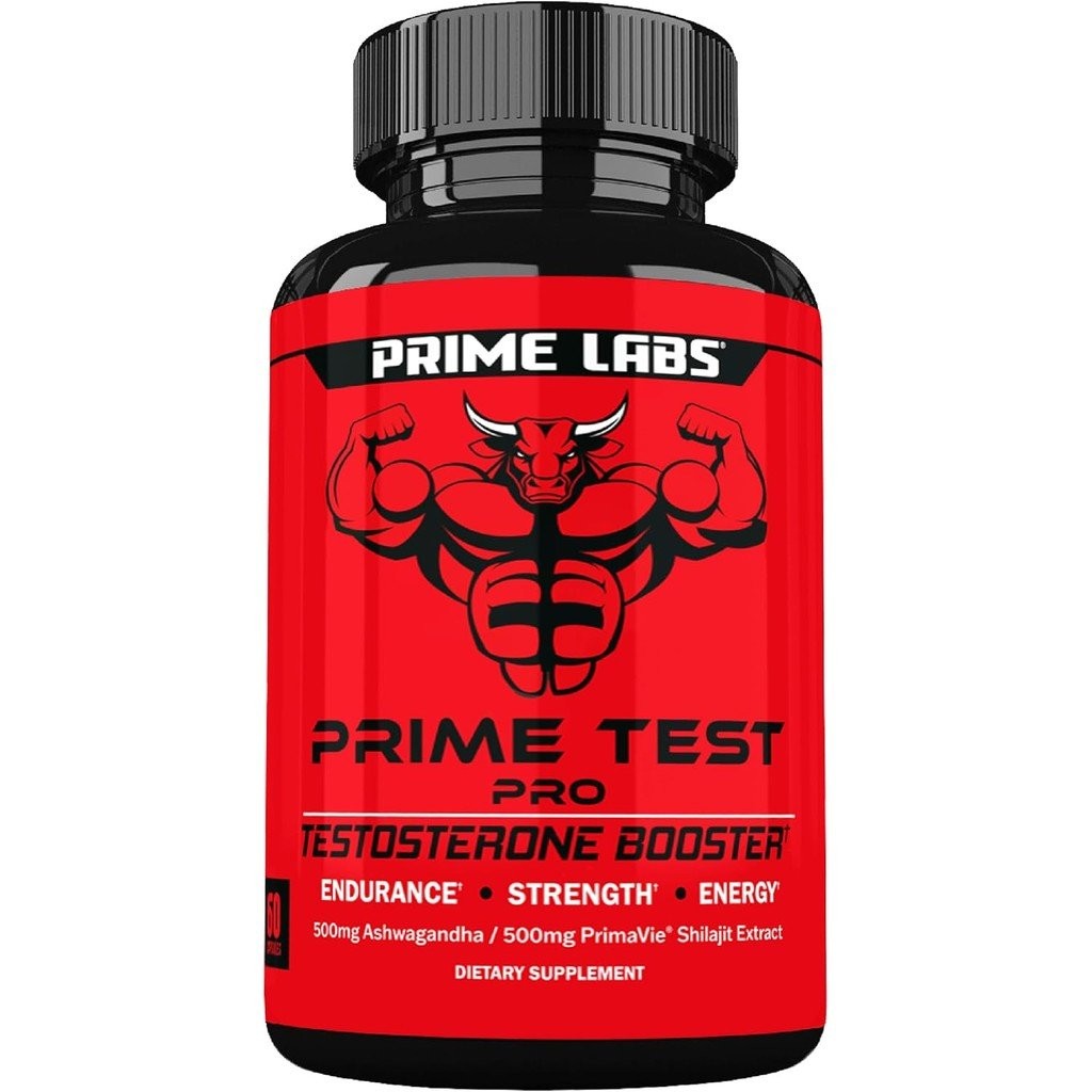 Prime Labs Prime Test Pro - Testosterone Supplement for Men - Test ...