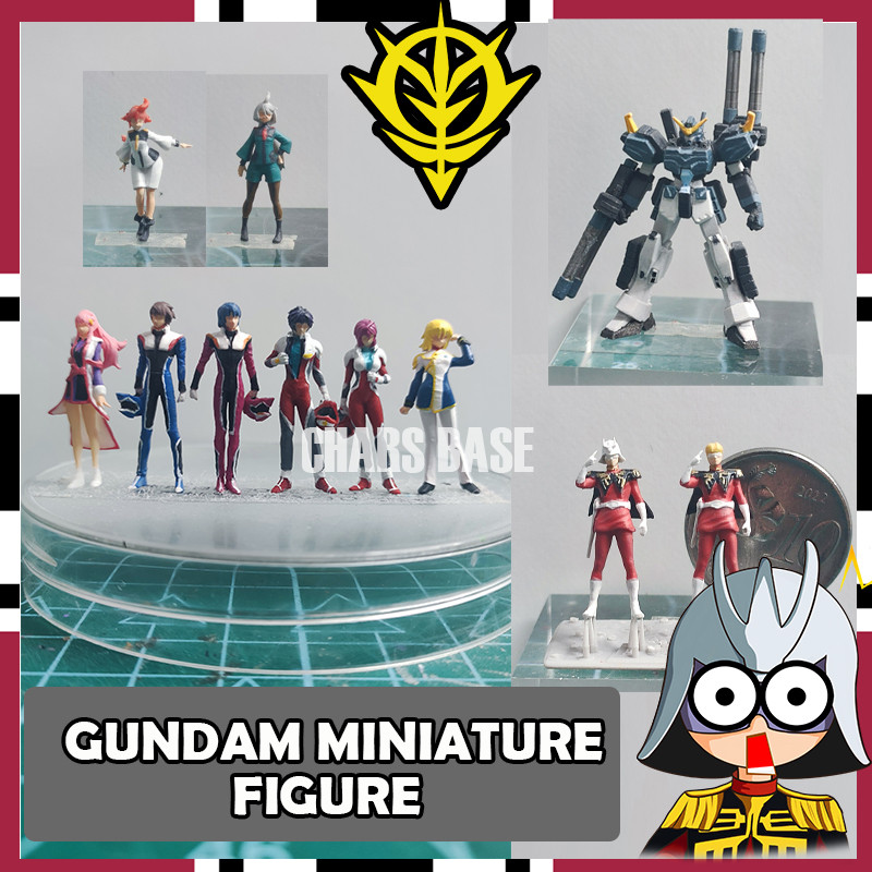MINIATURE GUNDAM FIGURE GUNDAM PILOT 1/60 1/64 1/700 | Shopee Malaysia