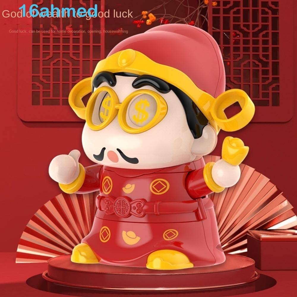 AHMED Crayon Shin-chan Face Changing Doll, God of Wealth Conjure Shin ...
