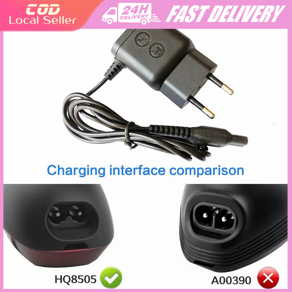 HQ8505 Charger PHILIP 15V Wall EU Plug 110CM Shaver Charger Cable ...