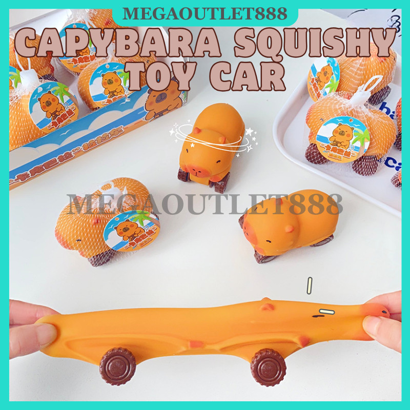 LOCAL!! Capybara Squishy Toy Car Creative Decompression Unique Sliding ...