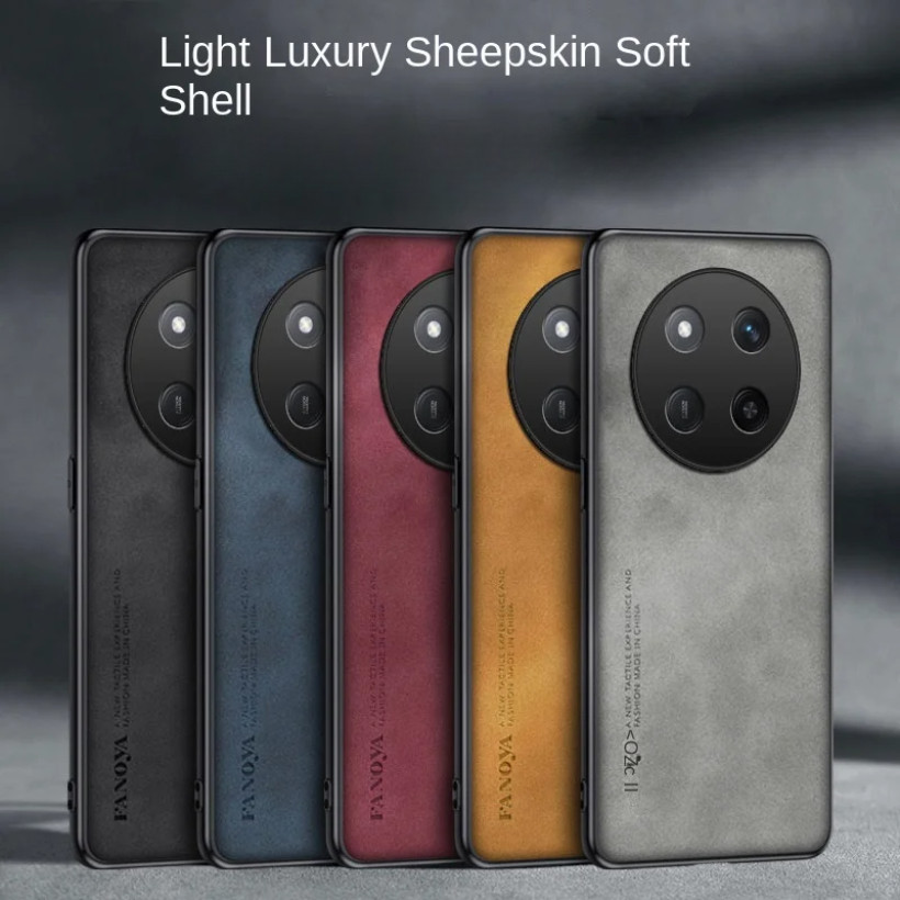Honor X9C HonorX9C Case Shockproof PU Leather Skin Hard Cover Matte ...