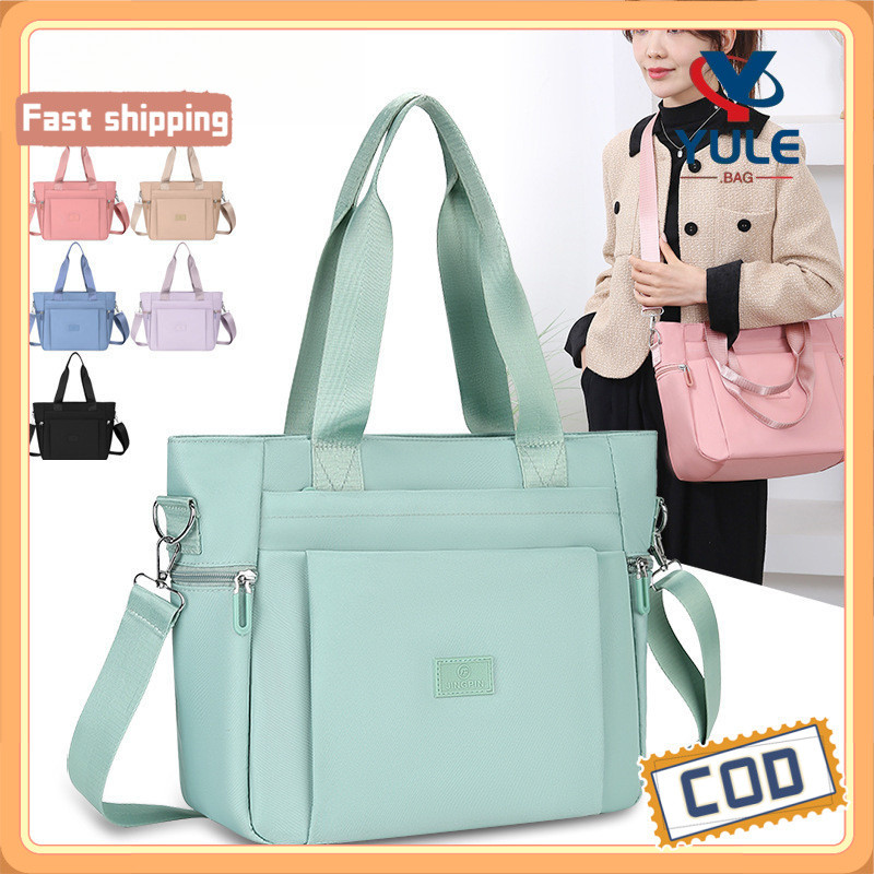 【COD】YULE.BAG Fashion Women Tote Bag Multi Compartment Shoulder ...