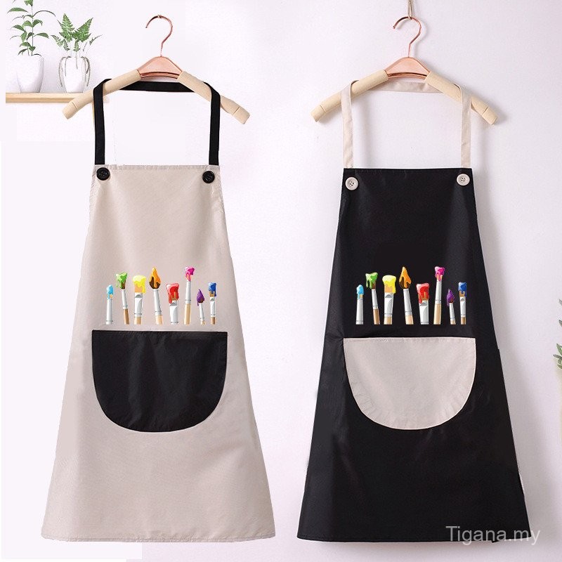 Children Apron Fixed logo Printing Art Class Studio Children Painting ...