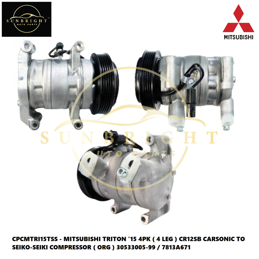MITSUBISHI TRITON '15 4PK ( 4 LEG ) CR12SB CARSONIC TO SEIKO-SEIKI ...