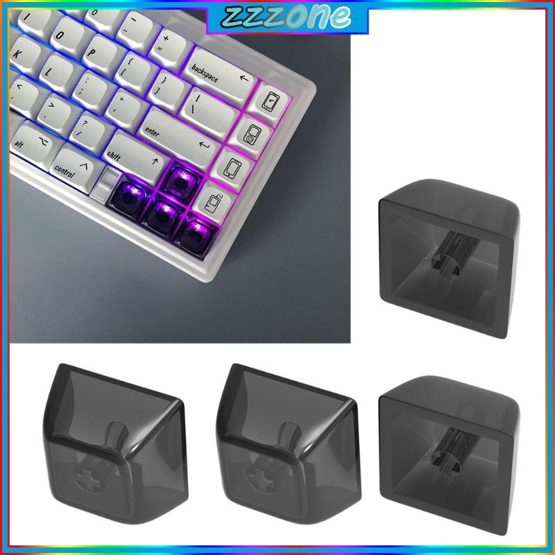 zzz 4 20Pcs Transparent Blank Keycap Set 1U 1X XDA Profile Crystal ...
