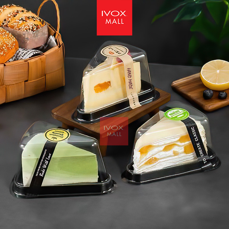 Triangle Slice Cheese Cupcake Cases The Beige The Box Cover Cheese Cake ...