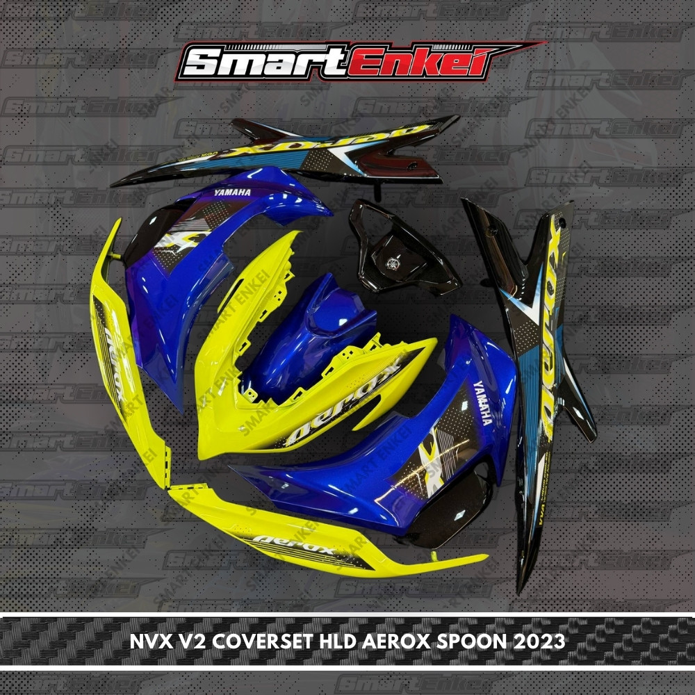 NVX V2 COVERSET AEROX SPOON 2023 HLD | Shopee Malaysia