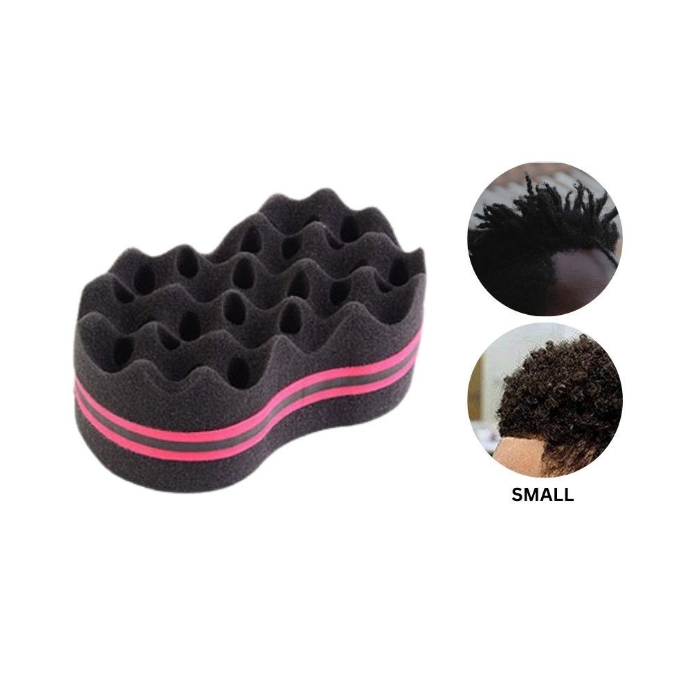 PROFESSIONAL Afro Hair Curl Sponge - SMALL (RANDOM COLOUR) (JS) | Shopee Malaysia