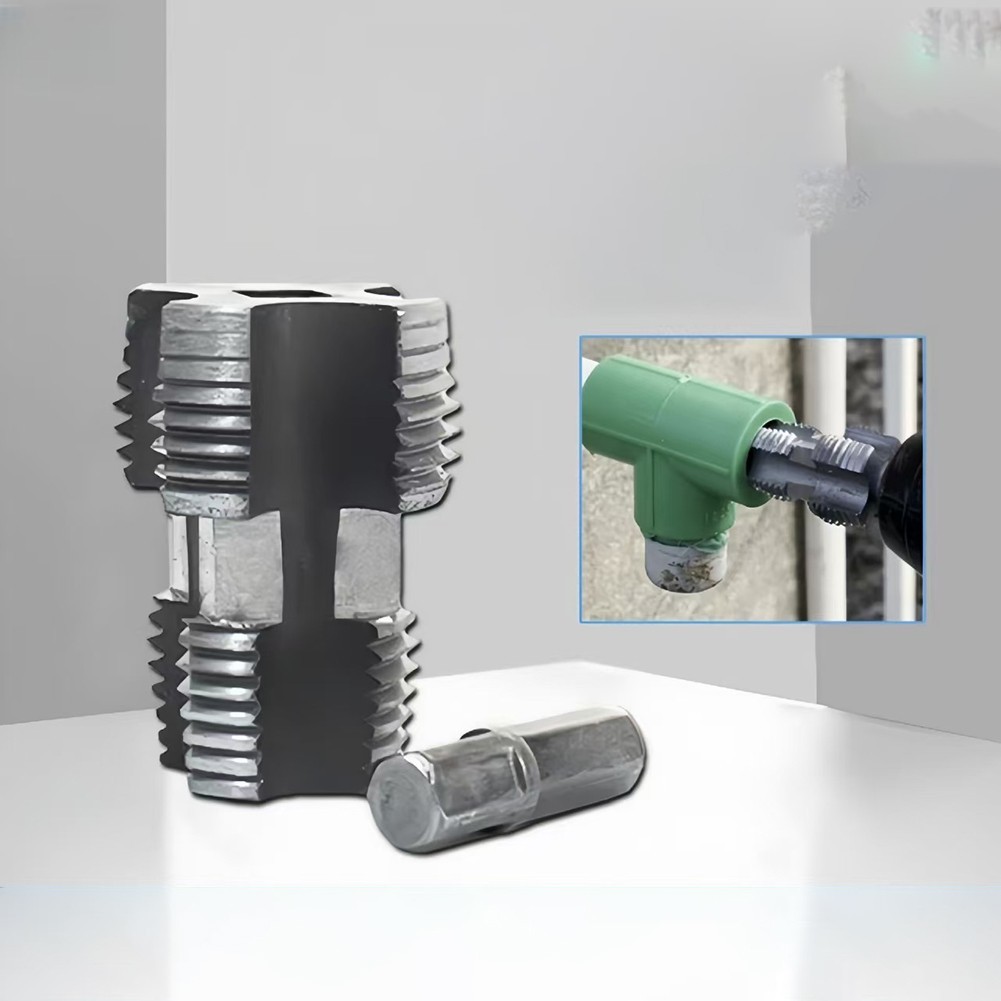 PPR Pipe Threader for Hand Drills with Dual Head Design for Plumbing ...