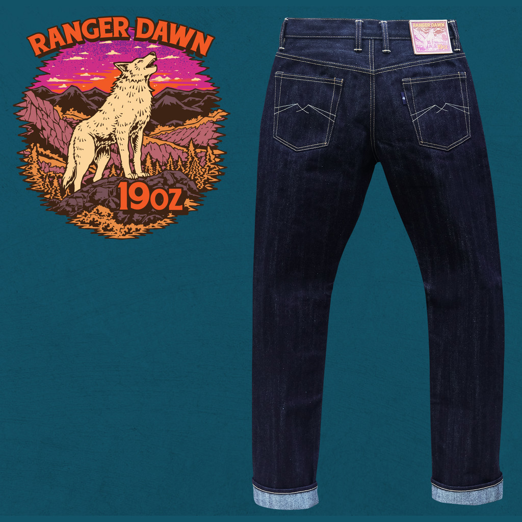 Ranger Dawn 19oz Unsanforized Deep Indigo Solid Silver Selvedge ...