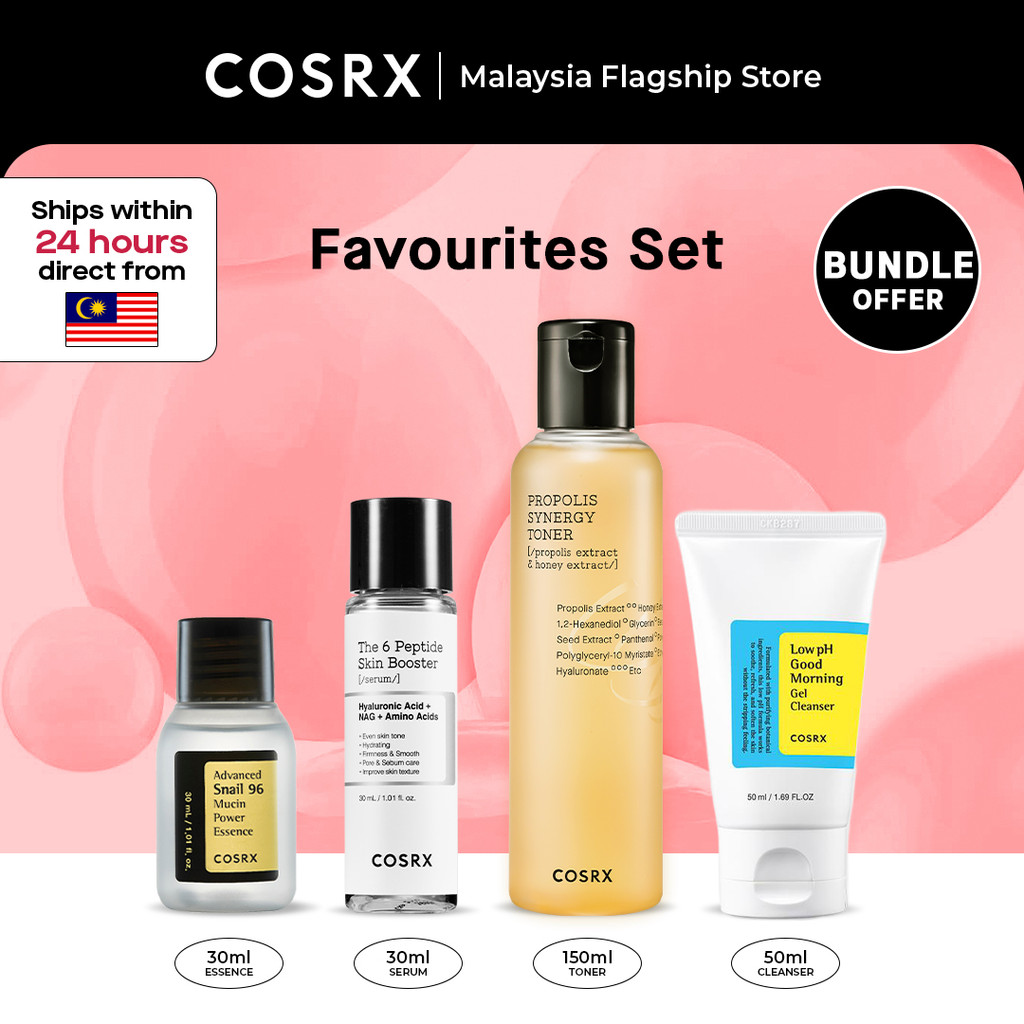 COSRX Favourites Set | Shopee Malaysia