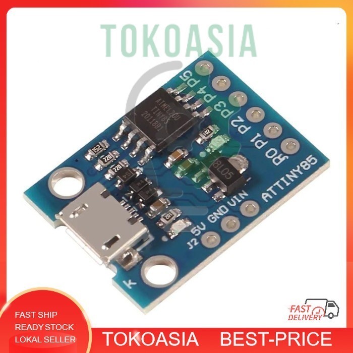 Digispark Kickstarter Mini Attiny85 Micro Usb Development Board Module