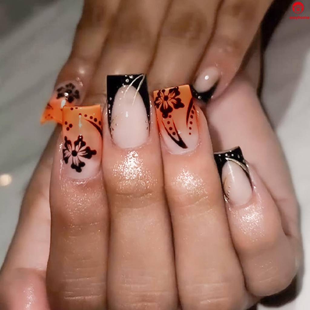 Glossy Gradients Resin Nail Extension Resin Material Zero Pressure on ...