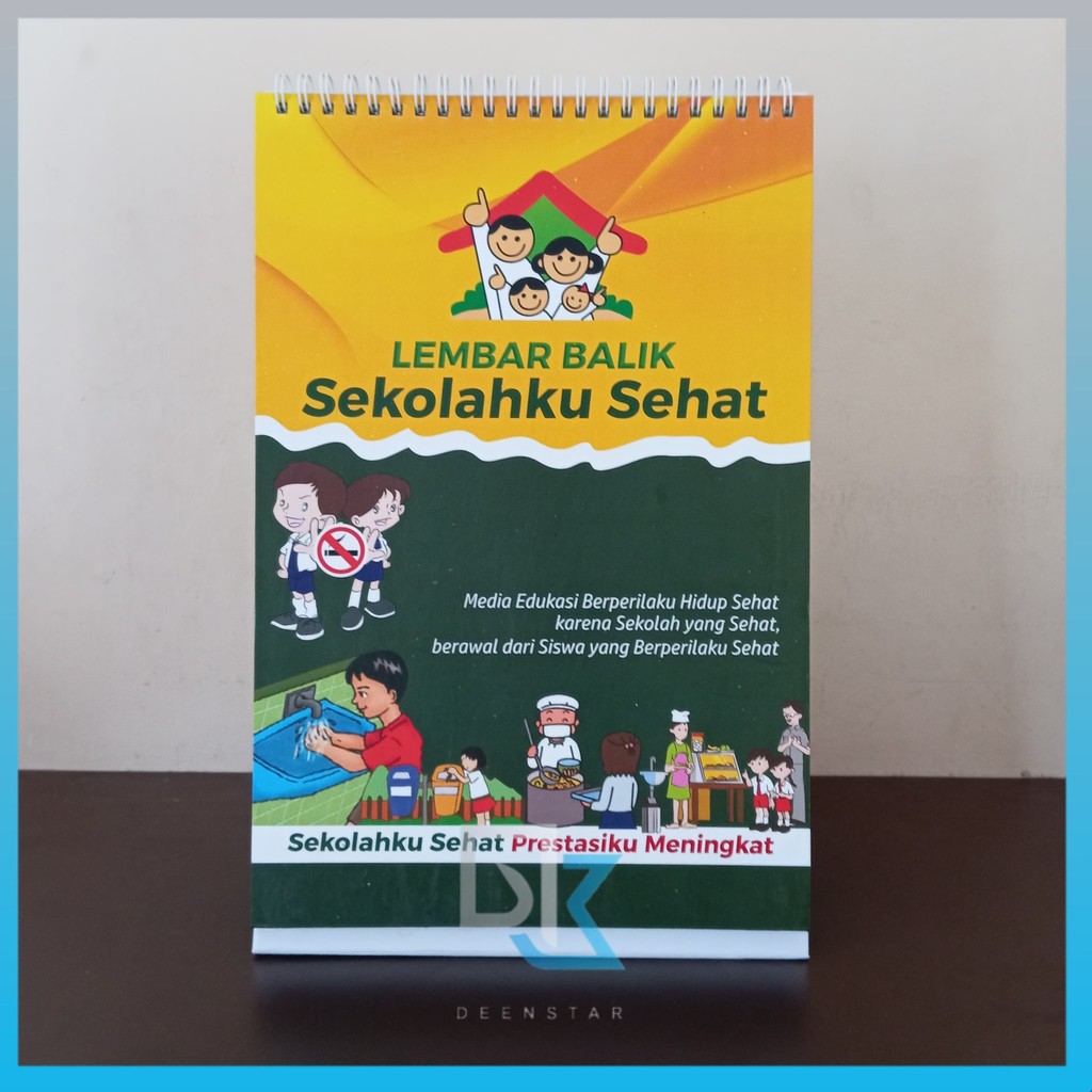 Healthy School Flip Sheet, Healthy School Education Media, UKS | Shopee ...