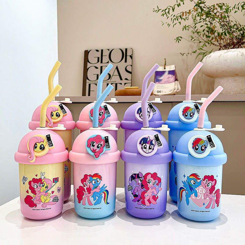 Cartoon Anime My Little Pony Insulated Straw Cup Large Capacity ...