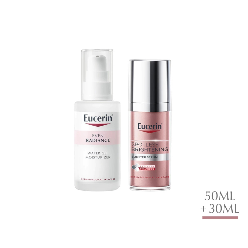 Eucerin Even Radiance Moisturizer 50ml + Spotless Brightening Booster ...