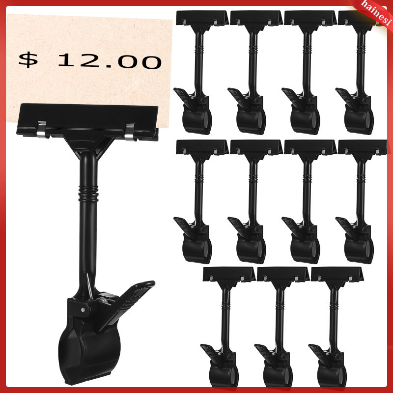 Display Rack Clamp Plastic Product Sign Clip The Repair Shop ...