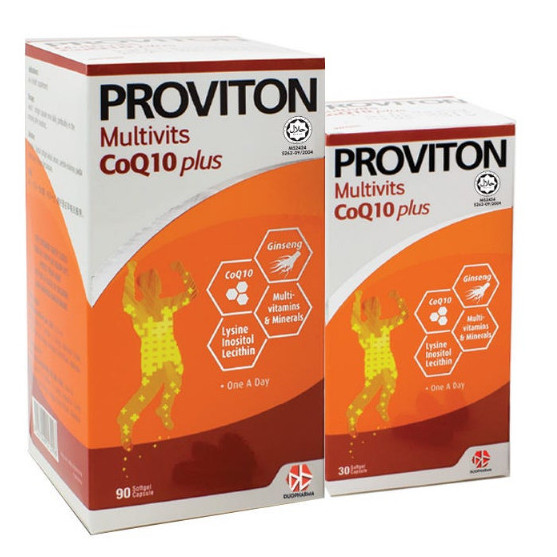 Proviton Multivits Coq10 Plus 90S + 30S (EXP 10/25) | Shopee Malaysia