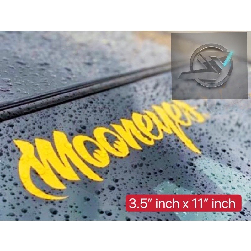 (Ready Stock)S42# Mooneyes Car Vinyl Sticker | Shopee Malaysia