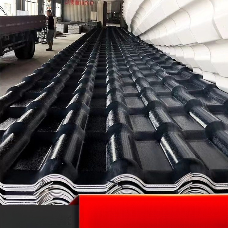 Resin Roof Tiles Factory Direct Sale Thickened Plastic Tiles Villa Roof ...