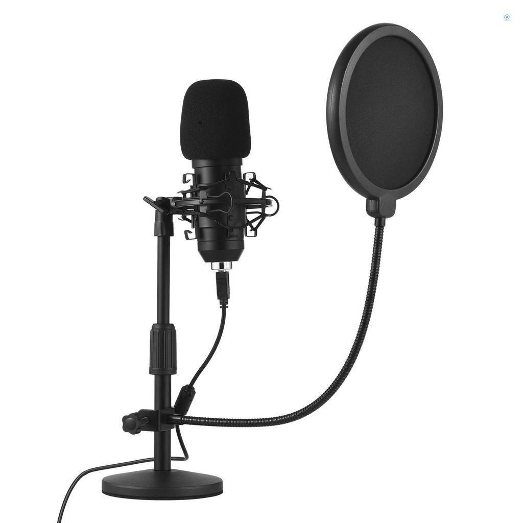 USB Microphone Gaming Mic Kit Cardioid Condenser Podcast Microphone ...