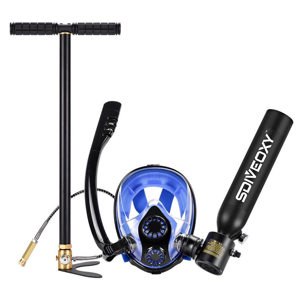 [Easy Diving] Portable Professional Diving Cylinder Mask Full Set ...