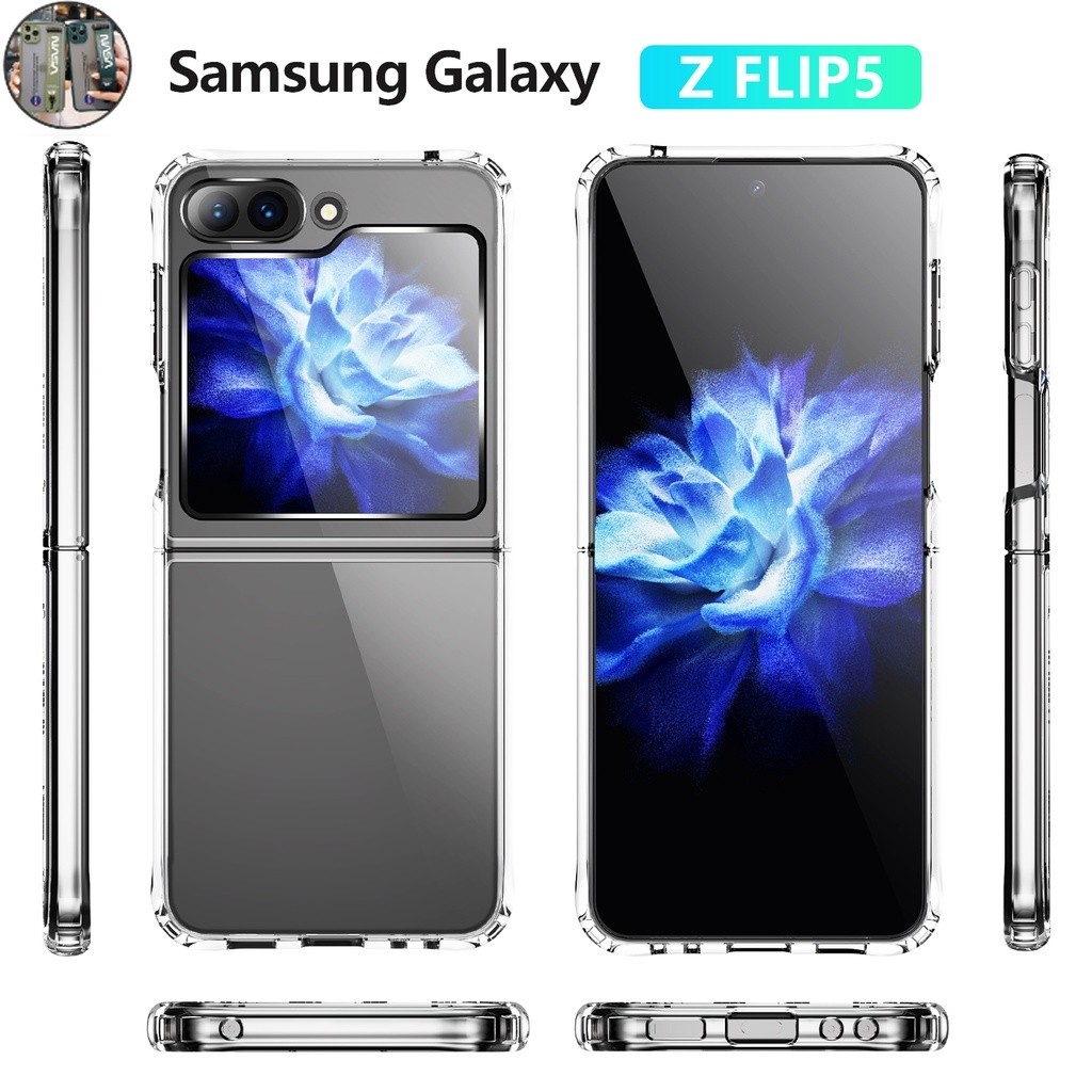 NC Clear Slim Casing for Samsung Galaxy Z Flip6 Flip5 Transparent ...
