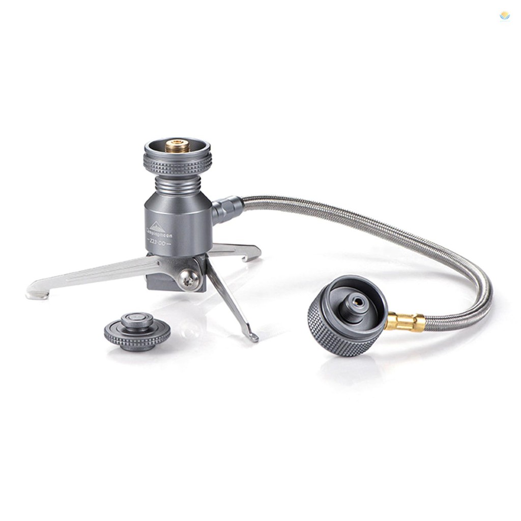 Tripod Butane Canister Adapter Collapsible Gas Stove Connector Gas Lamp ...