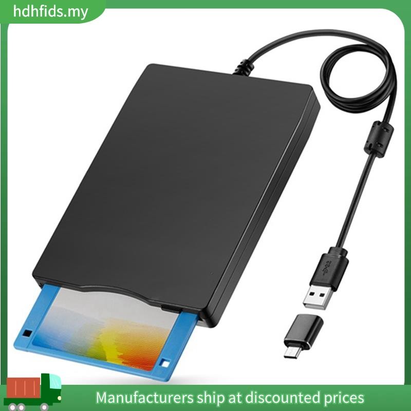 [in ]Floppy Disk Reader 3.5 Inch External USB Type A&C Floppy Disk ...
