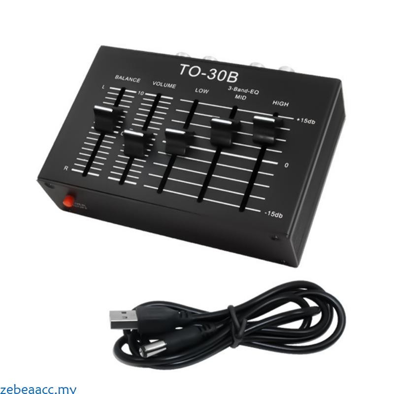 zebeaacc Advance Audios Equalizers Premplifier With Adjustable Frequency Response Control ...