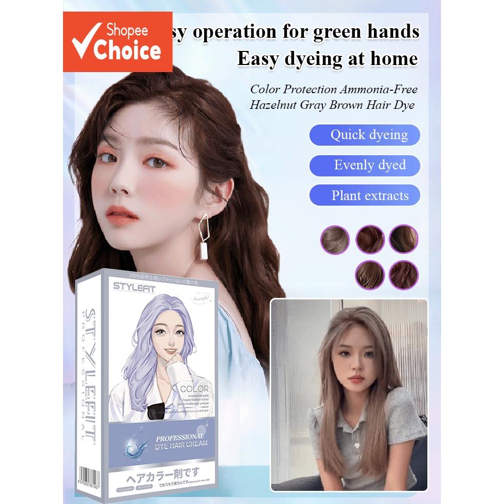 Natural Hair Dye Ammonia-Free & Plant-Based - Long Lasting Color ...