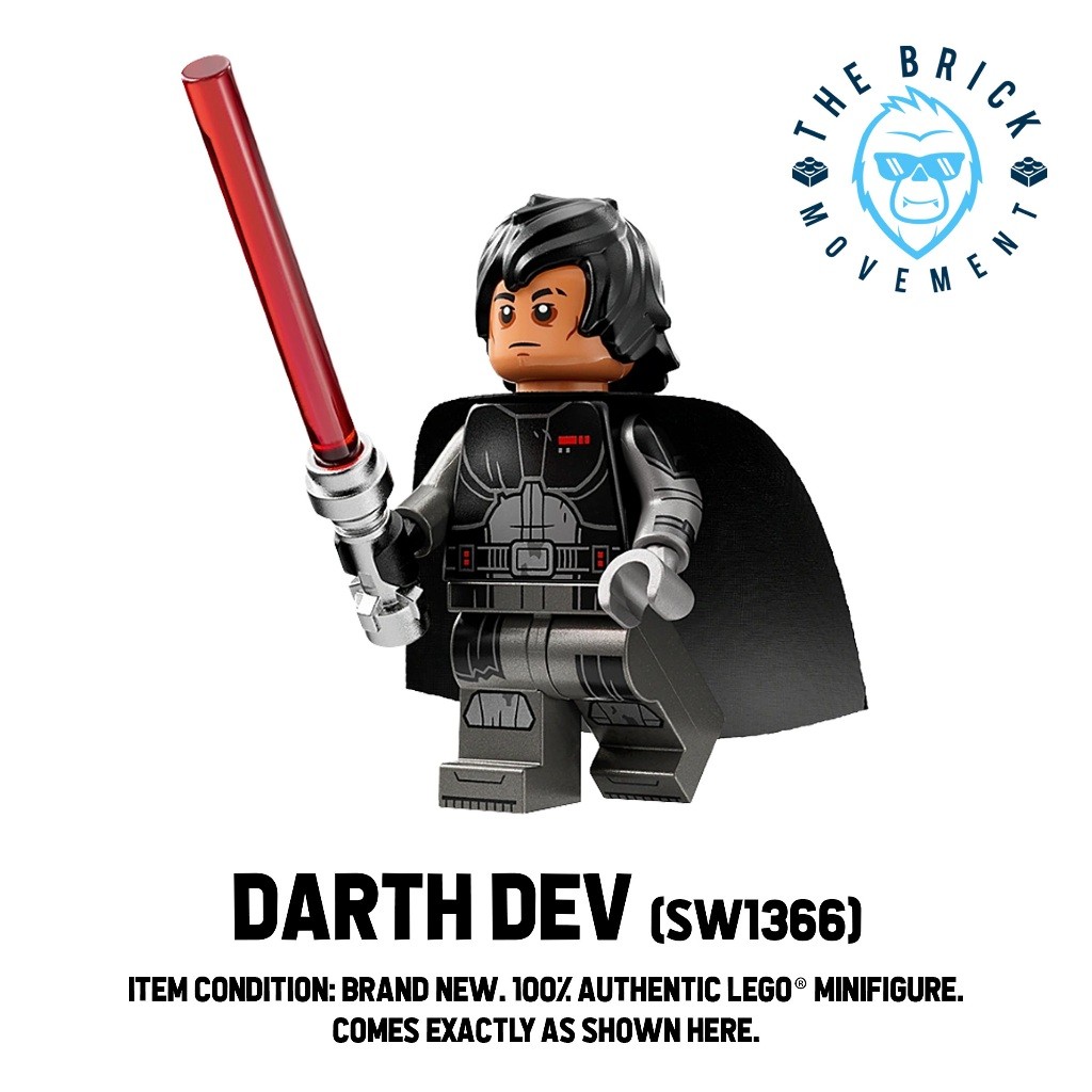 LEGO STAR WARS Darth Dev Minifigure | Shopee Malaysia