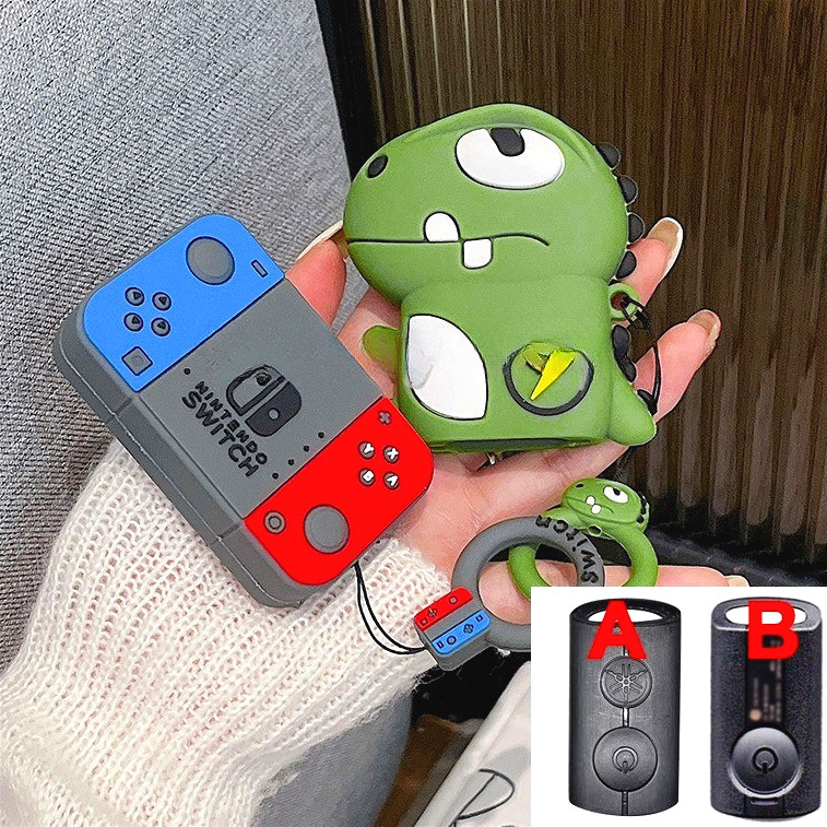 YAMAHA Cartoon Car Key Cover Case For Motorcycle Yamaha Fazzio Grand ...