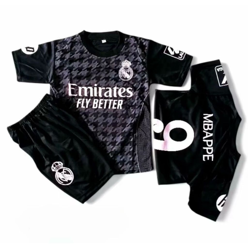 REAL MADRID FOOTBALL SHIRT SET FOR CHILDREN AGED 6 MONTHS - 15 YEARS ...
