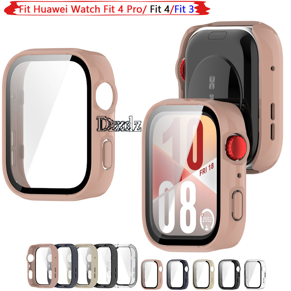 For Huawei Watch Fit4 3 4 Pro Case All-Around Screen Protector Hard PC ...