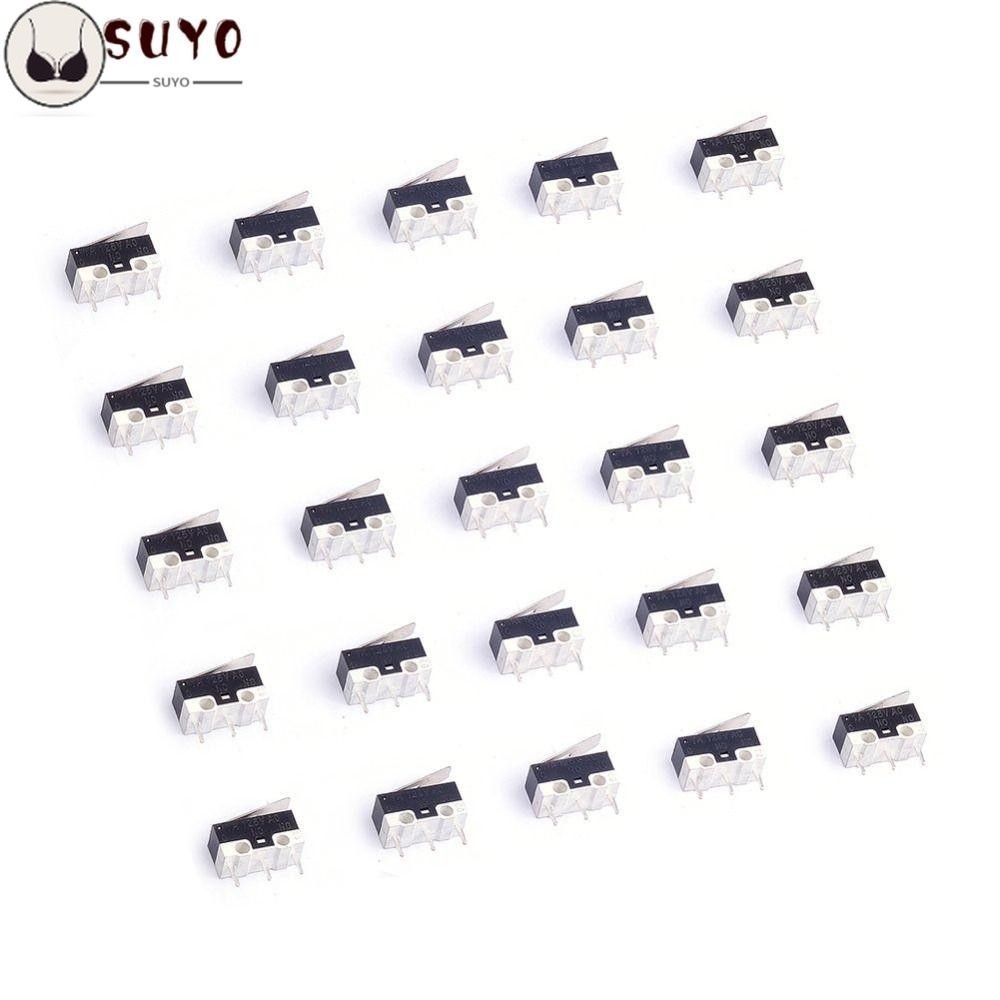 BP 50Pcs Micro Limit Switch, 1NC+1NO AC 1A 125V Micro Switch, Normal ...