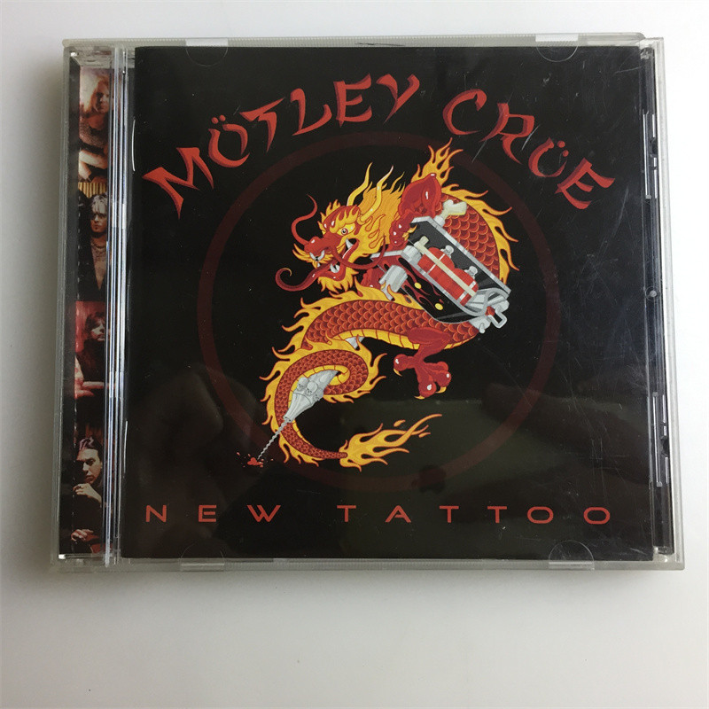 (Japan Edition ) 鲁小丑 M tley Cr e New Tattoo 金属 CD jia | Shopee Malaysia