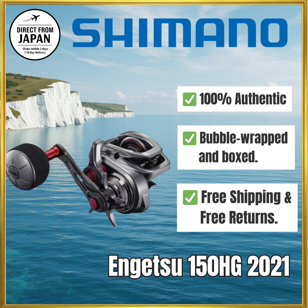 SHIMANO Offshore Baitcasting Reel Saltwater Engetsu 2021 Series ...