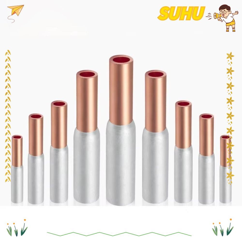 SUHU Cable Wire Connector, Small Non-Insulated Copper Aluminum Terminal ...