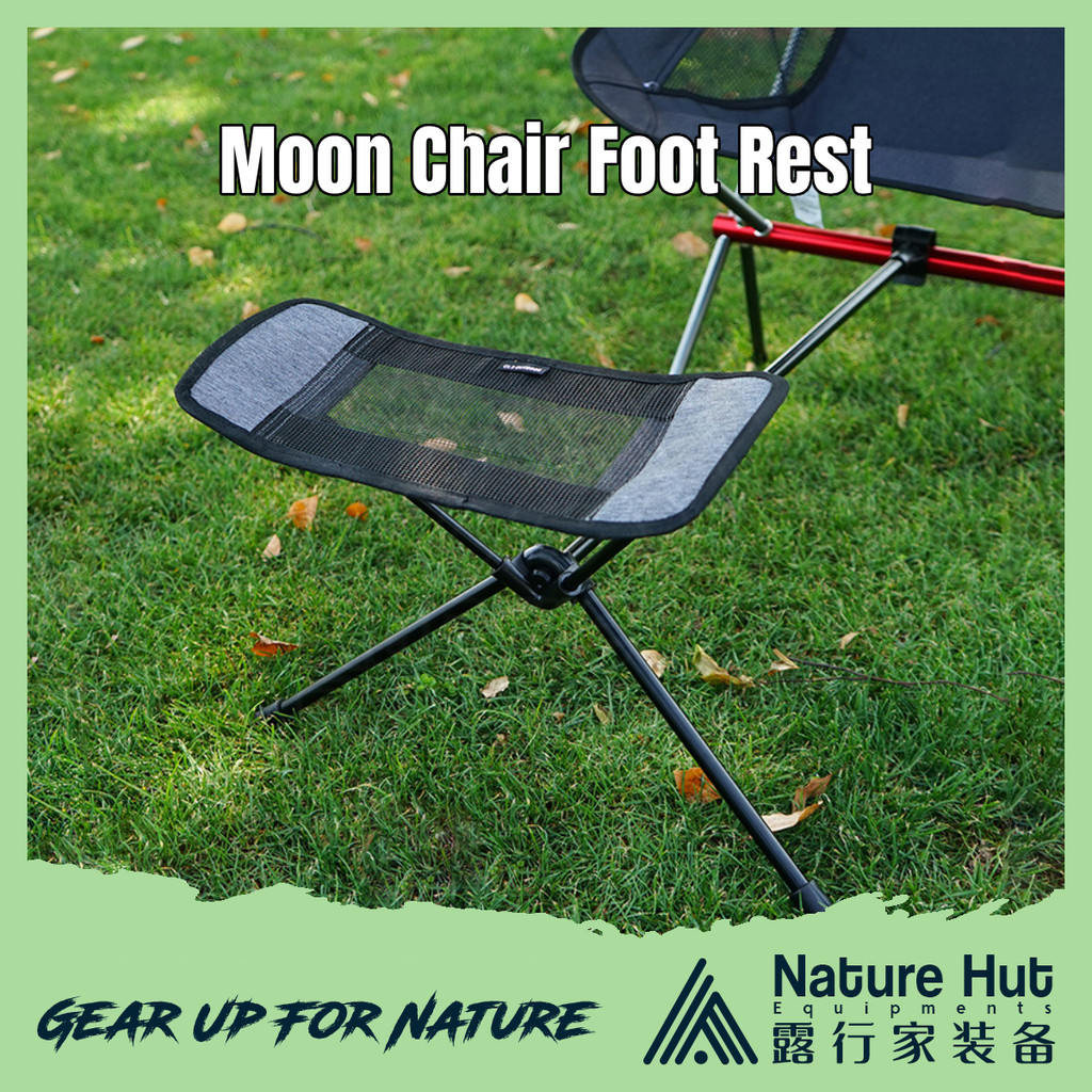 CLS Camping Moon Chair Retractable Foot Rest Portable Recliner ...