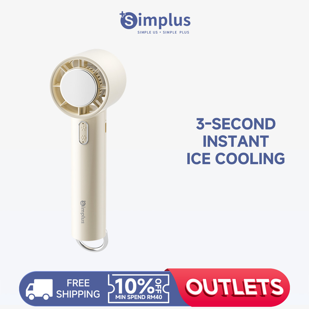 Simplus Instant Cooling Function 5 Speed Settings Handheld Fan (150g) DFSH018 Kipas | Shopee ...