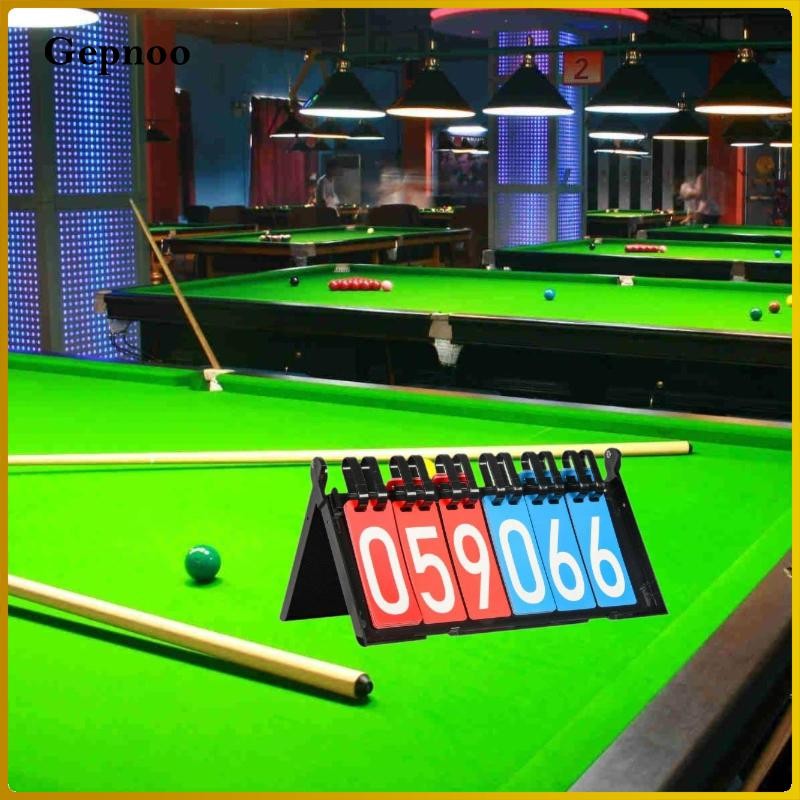 Gepnoo Score Counter Tabletop Scoreboard Manual Professional Folding ...