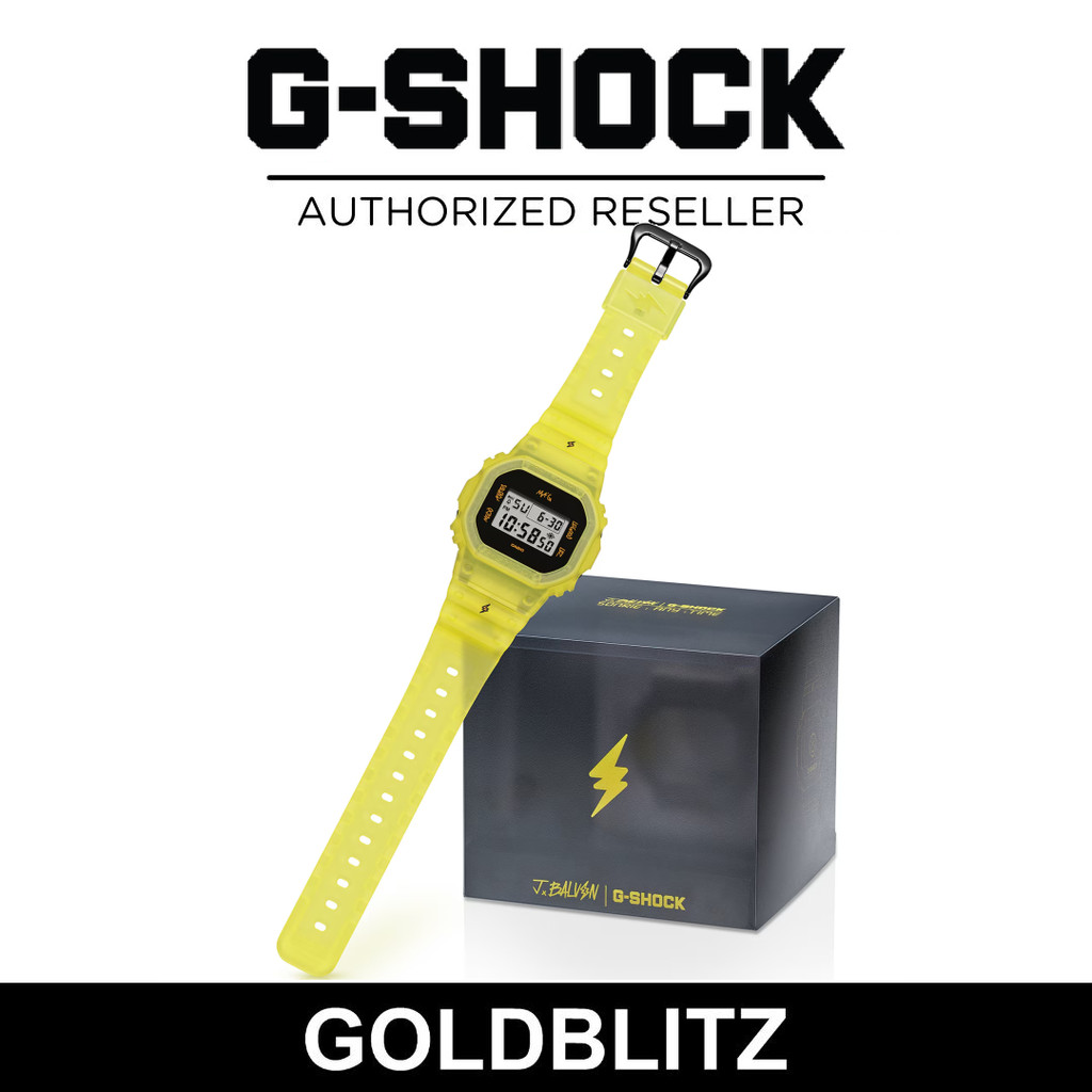 Casio G-Shock DWE-5600JB-1A9 J Balvin collaboration model Limited ...
