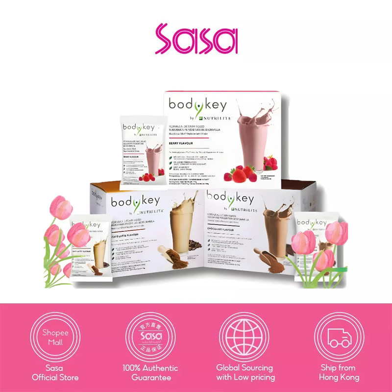 BodyKey by Nutrilite Meal Replacement Shake (3 Flavour option) | Shopee ...