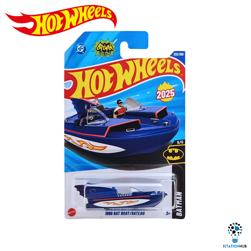 Hot Wheels BATMAN 1966 Bat Boat / Bateau Boats Car | Hotwheels Mattel ...