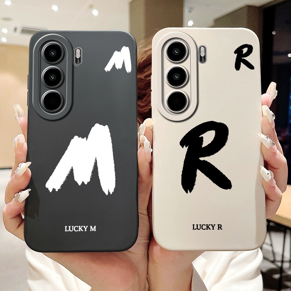 For Itel Power 70 P673L Lucky Initial Letter Phone Casing Itel P70 ...