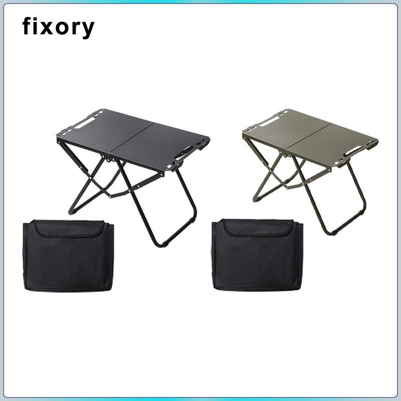 fixory Folding Camping Table Folding Table Compact Camp Table with ...